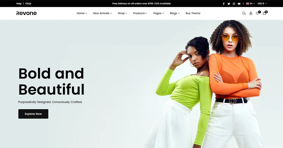 Revone - The next level versatile shopify theme